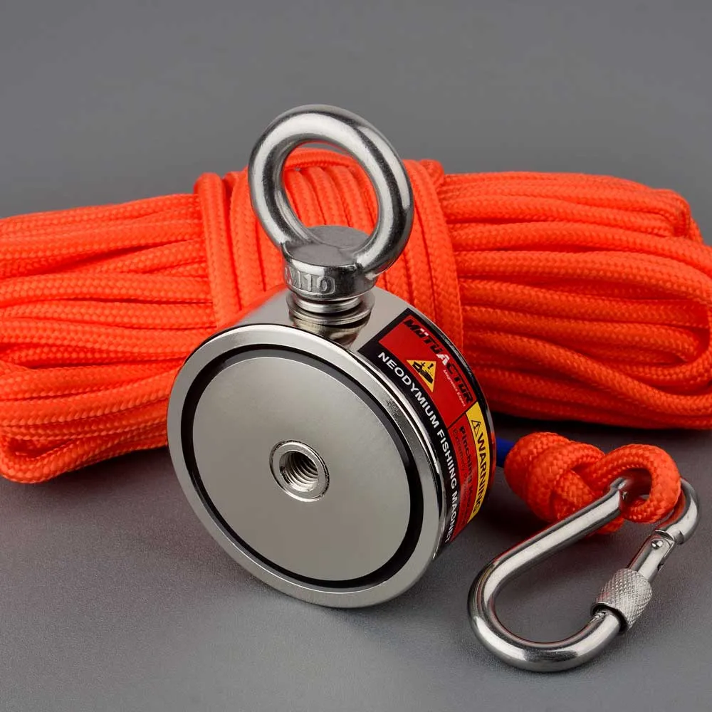 DHgate.com:Super Strong Double-Sided Neodymium Ring Fishing Magnets ...