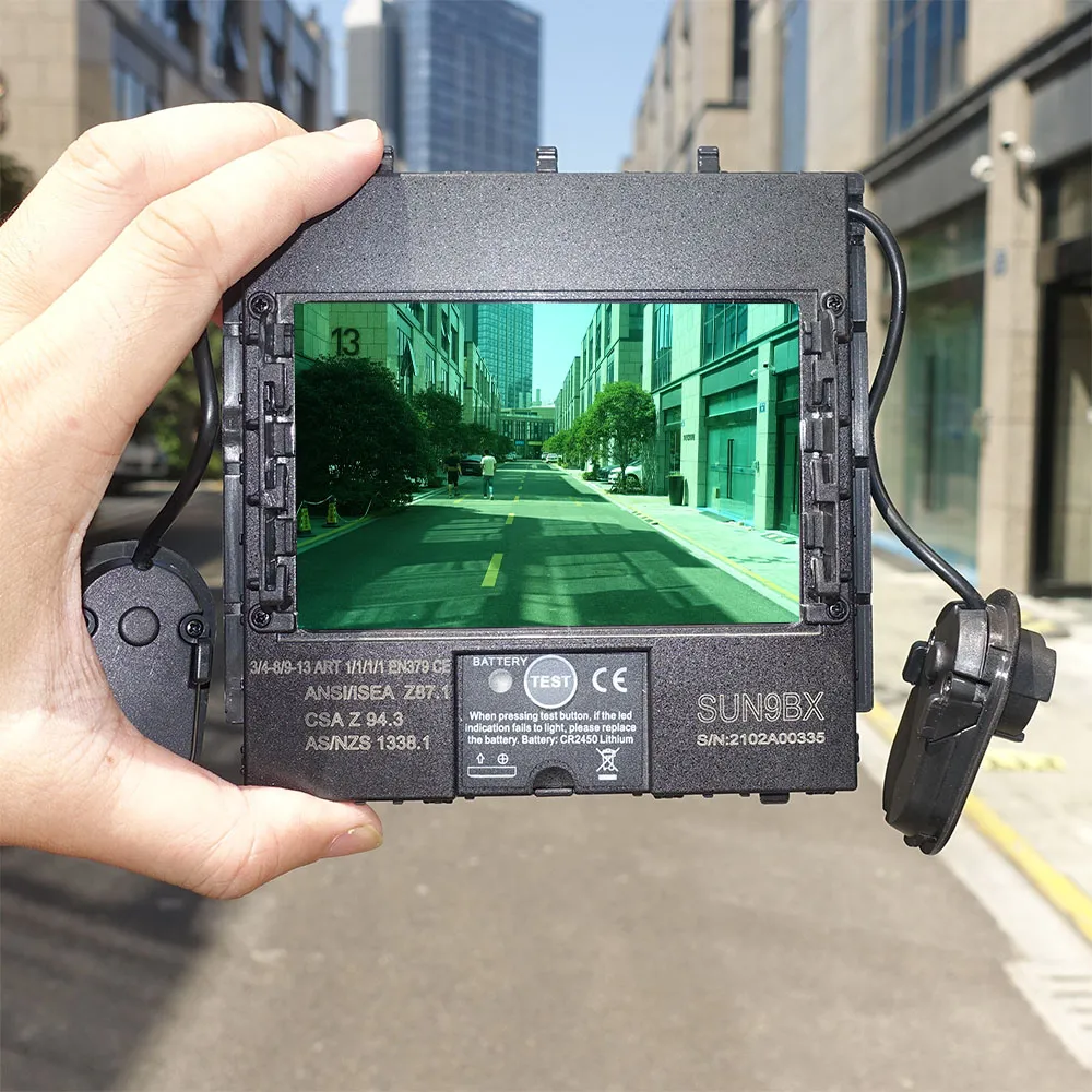 Welding Filter View Size 100x65mm 3.94x2.56 in Solar 4 Sensors Auto ...