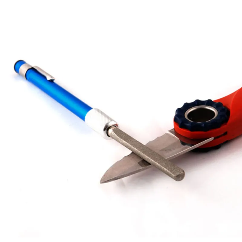 Pocket-Sized Diamond Sharpener: Pen Style Knife & Fishing Hook Grit ...