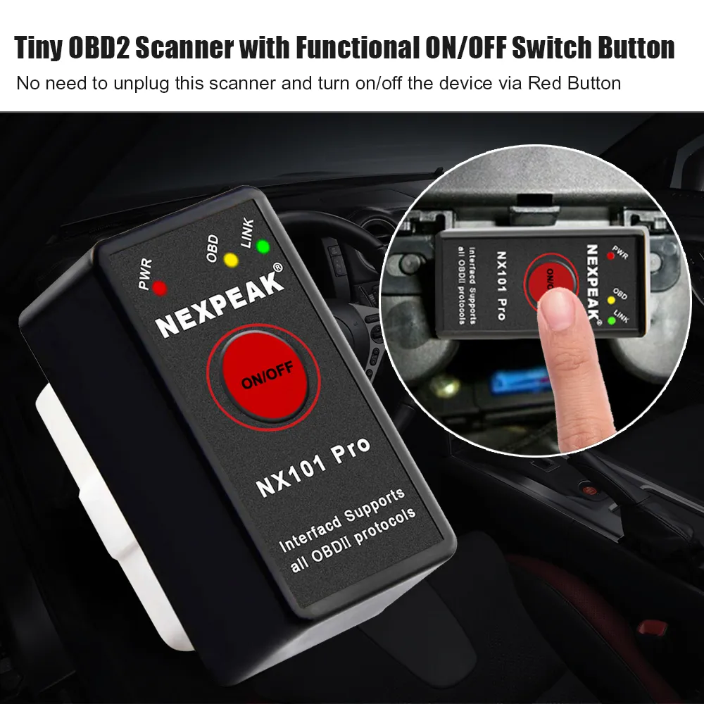 ELM327 V1.5 Bluetooth-compatible OBD2 Car Diagnostic Tool with ...