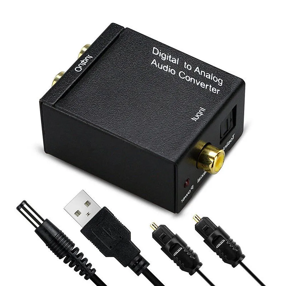 Optical to RCA Converter: Premium Digital to Analog Audio Adapter, Shop ...