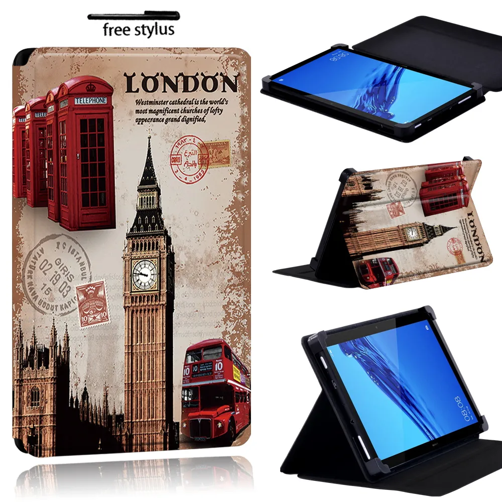 OldImage Leather Tablet Cover Case for Huawei MediaPad T1/T3 7/8/10, T1 ...