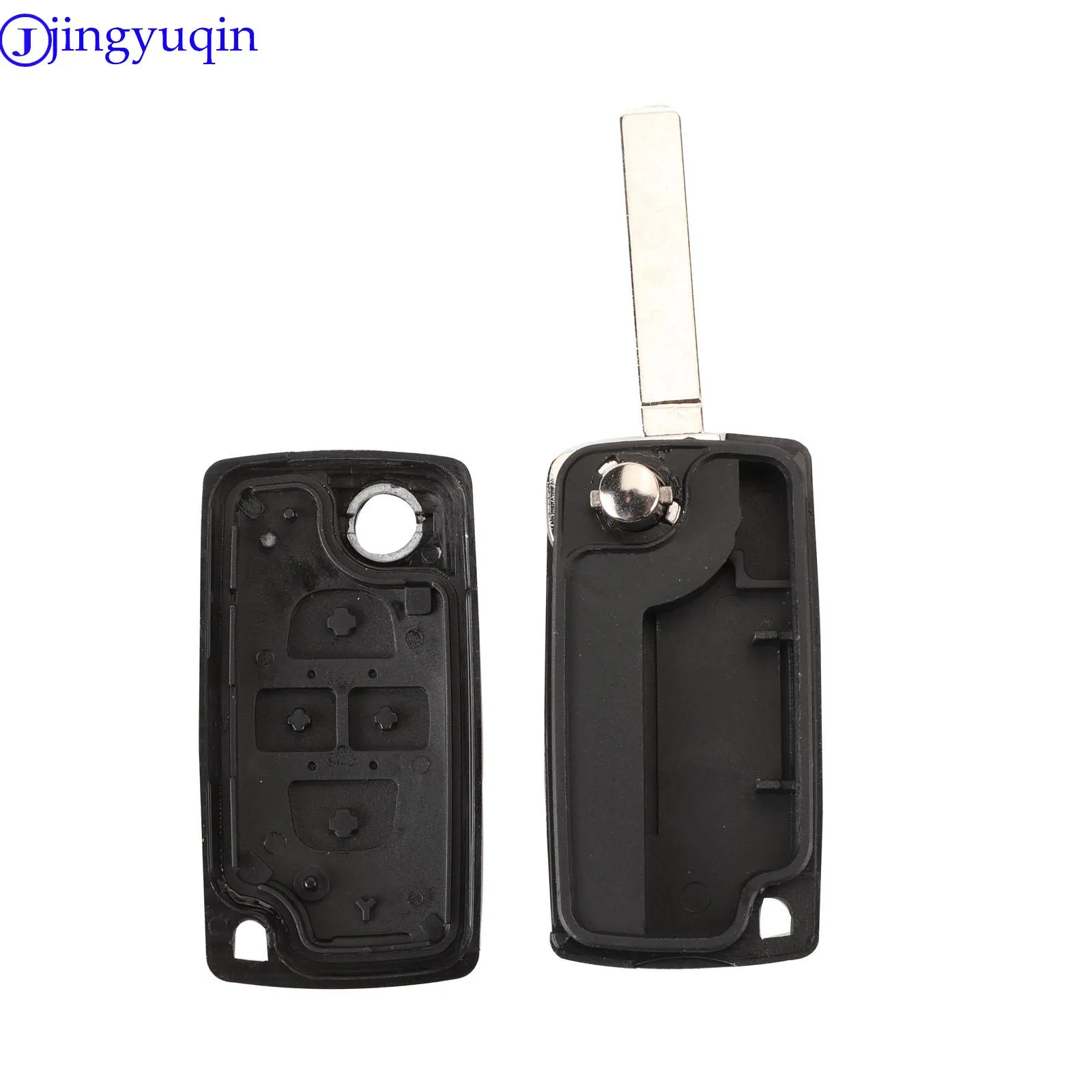 433MHz Car Key Circuit Board Flip Key Fob with VA2/HU82 Blade for ...