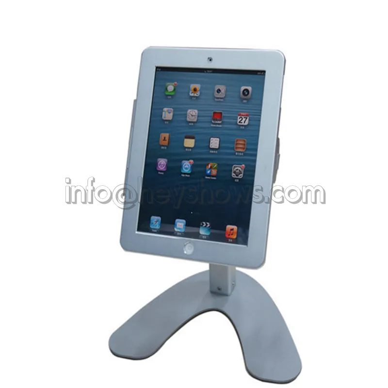 Anti-Theft Security Display Metal Case with Lock & Alarm for iPad 2, 3 ...
