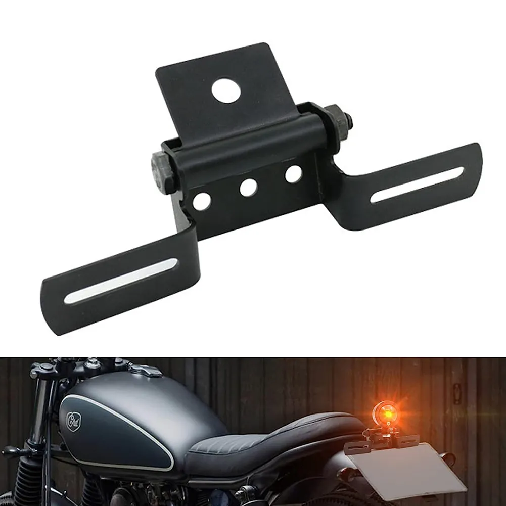 Folding License Plate Holder For Dirt Bike ATV Motorcycle License Plate ...