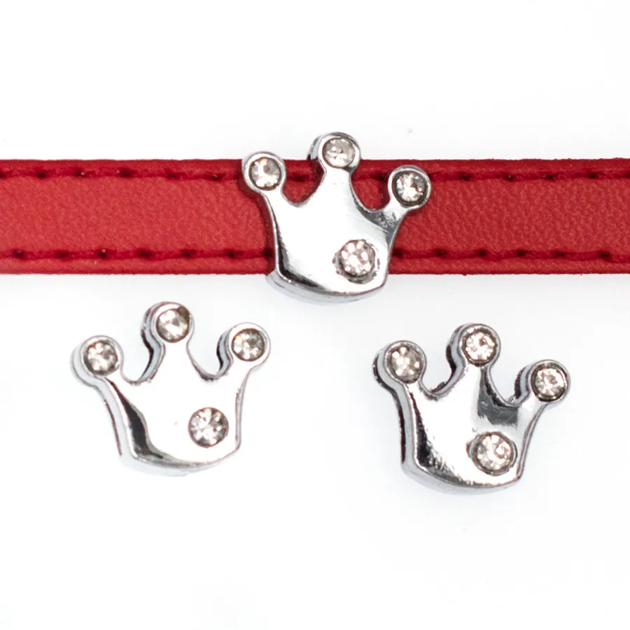 Metal Eagle Slide Charms with 8mm Internal Diameter for Wristbands, Pet ...