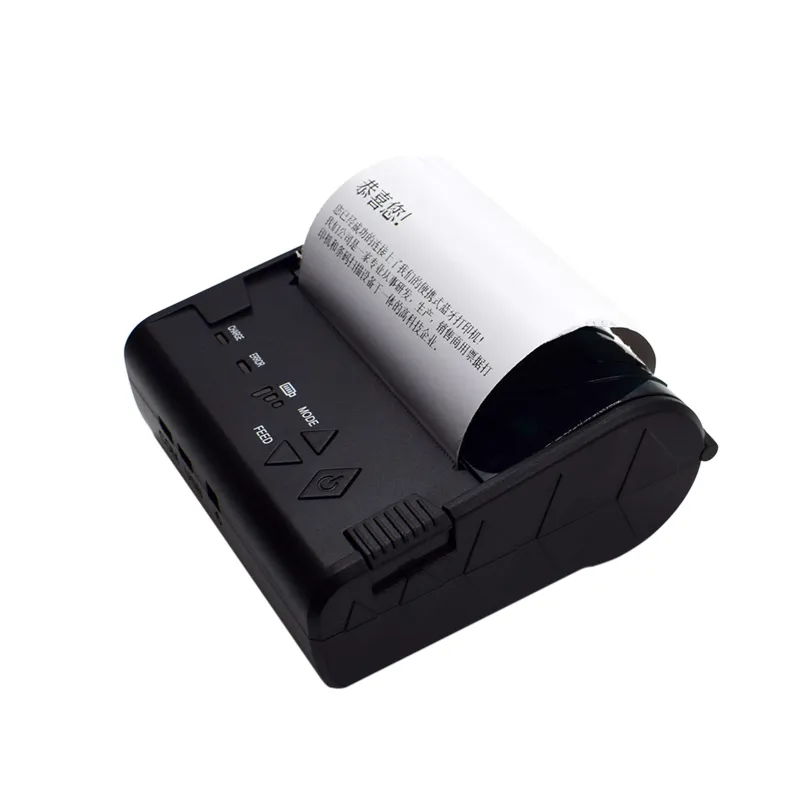 80mm Bluetooth Mobile Thermal Receipt Printer Portable Handheld POS ...