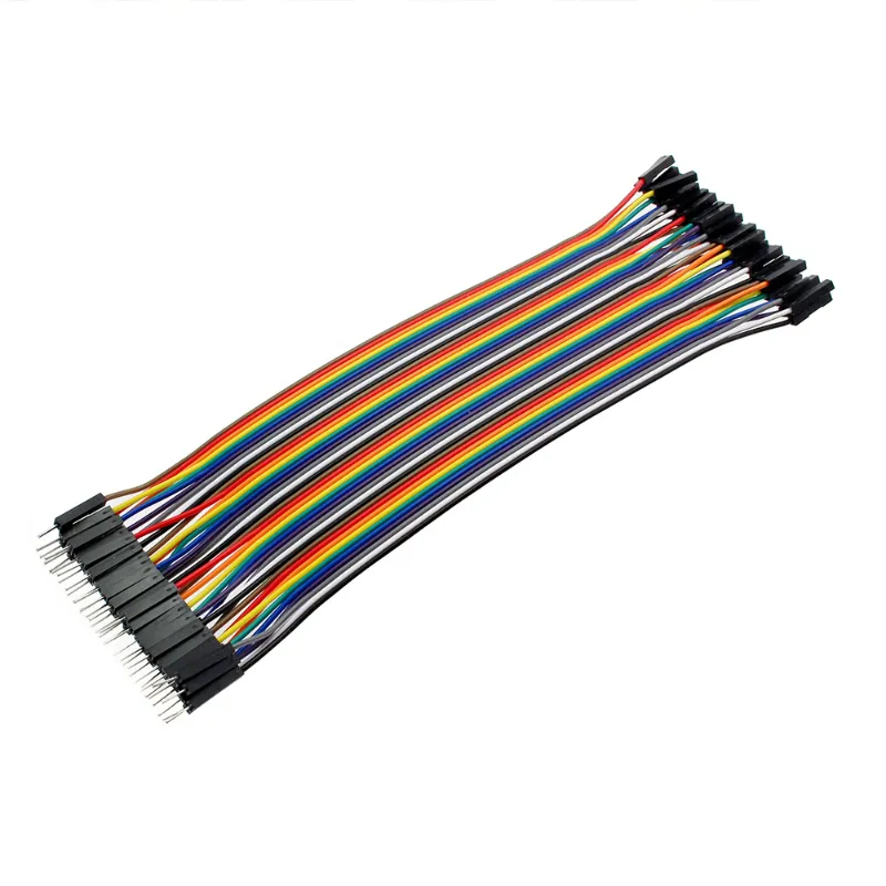 20Pin 40Pin Dupont Wire Jumper Wires 10cm 20cm 30cm Male to Male Female ...