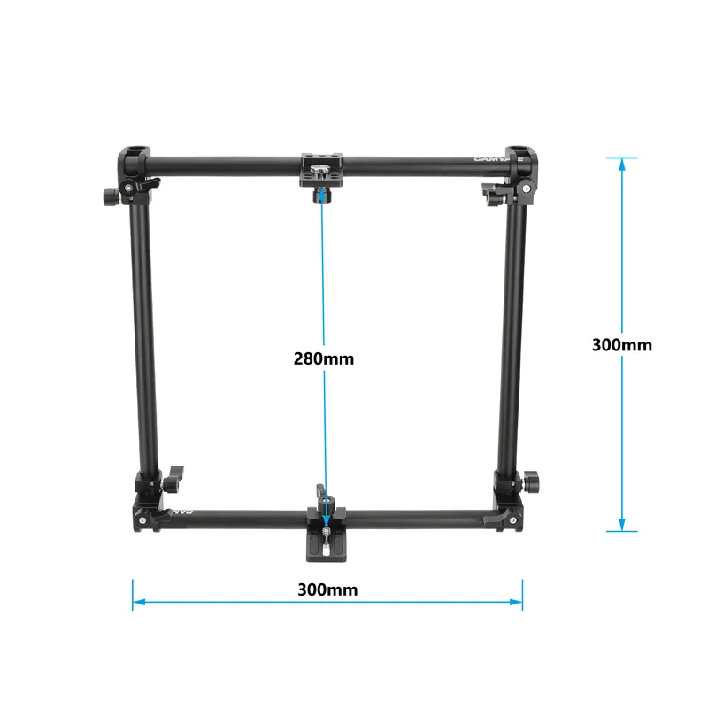 Upgraded CAMVATE Adjustable Monitor Cage for 7-10 On-Camera Field ...