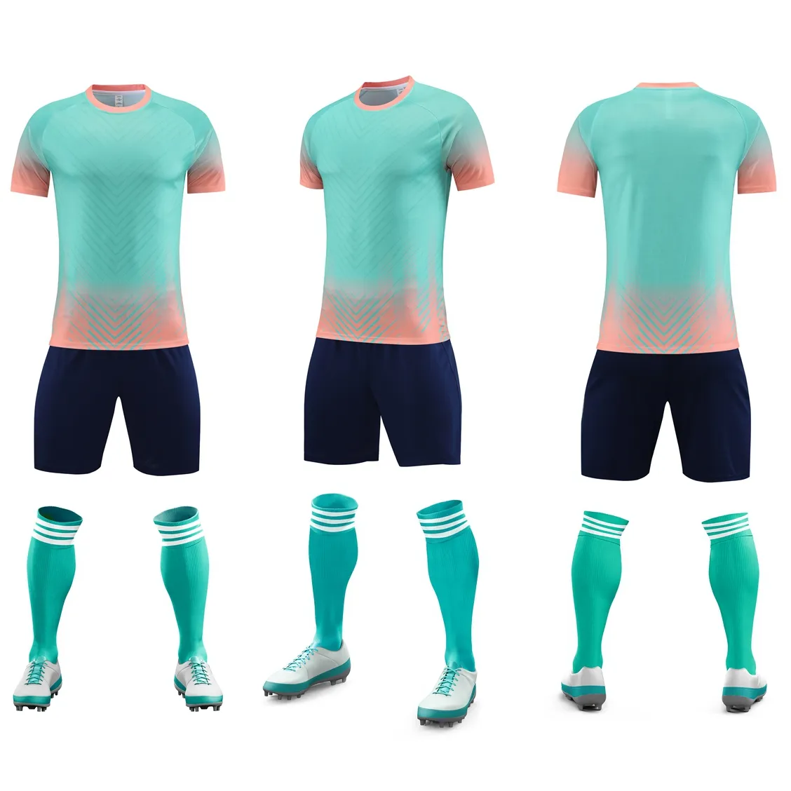 Breathable Kids Football Jersey Set, Boys' Quick-Dry Sports Training ...