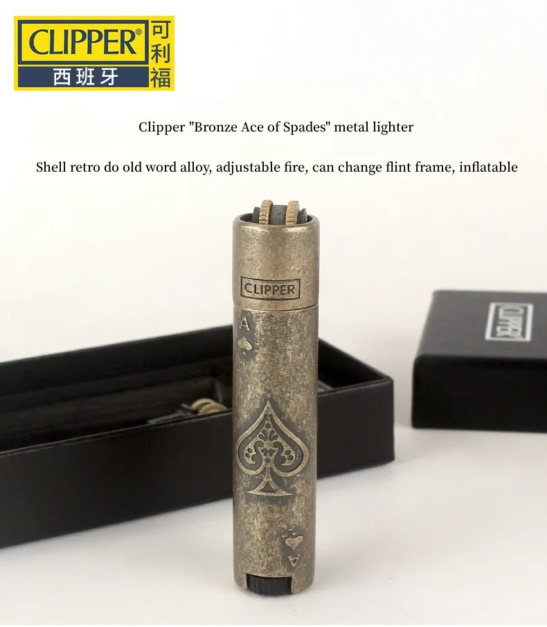 Classic Vintage Spanish Clipper Lighter Metal Wheel Igniter CMP11 ...