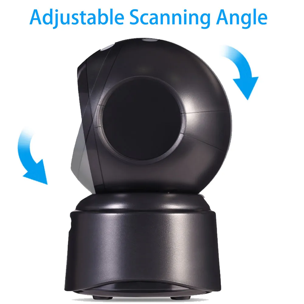 DHgate.com:HBAPOS Omnidirectional Desktop Barcode Scanner: Wired USB QR ...