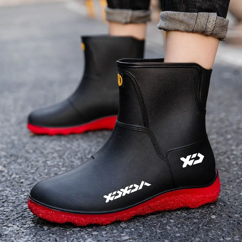Waterproof Fishing Rain Boots: Comfortable, Non-Slip Rubber Shoes for ...