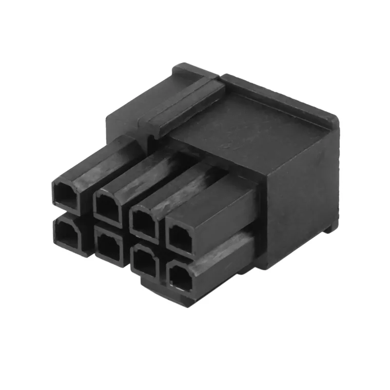 4.2mm 6+2 Pin 8P 8PIN Male Power Connector Plastic Shell for PC ATX ...