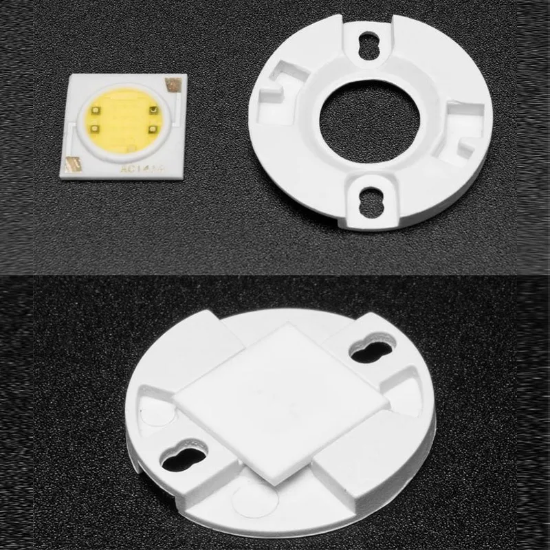 DIY LED COB Chip Lens Reflector 3.62 in × 1.91 in Lamp Shade Frosted ...