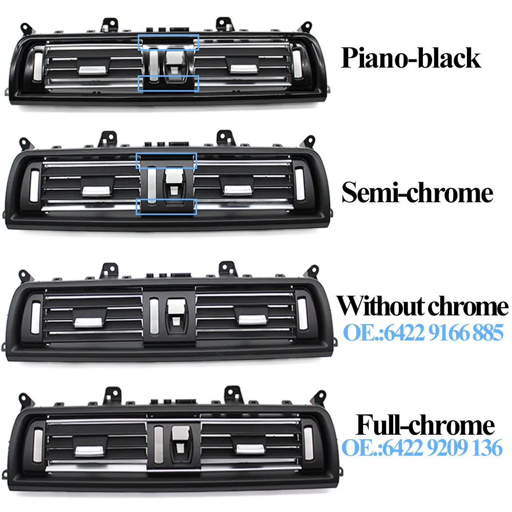 BMW 5 Series F10 F11 F18 2024 AC Vent Grille, Front Dashboard Central ...
