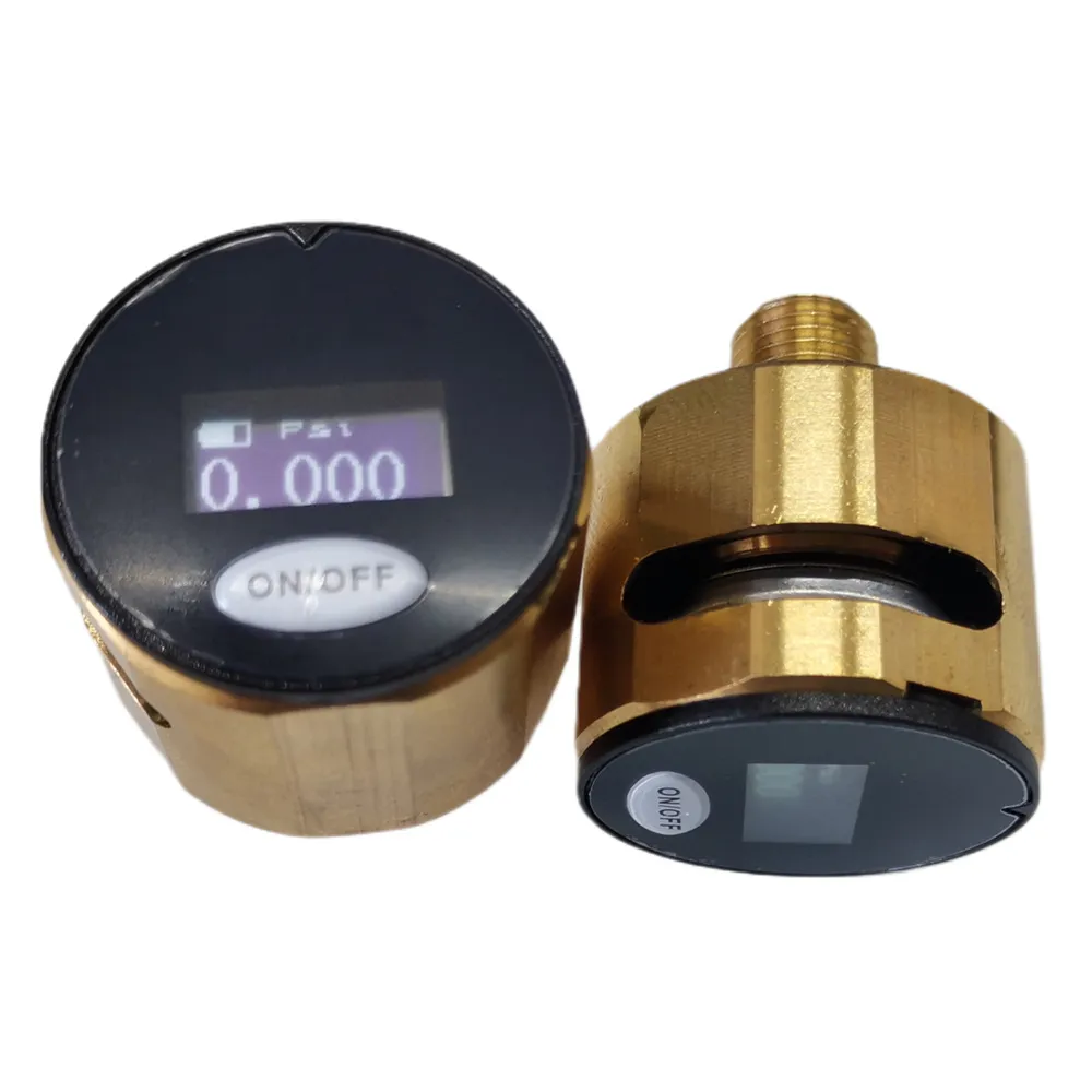 Wholesale 1/8'' NPT Thread Digital Air Pressure Gauge 4500PSI 28mm ...