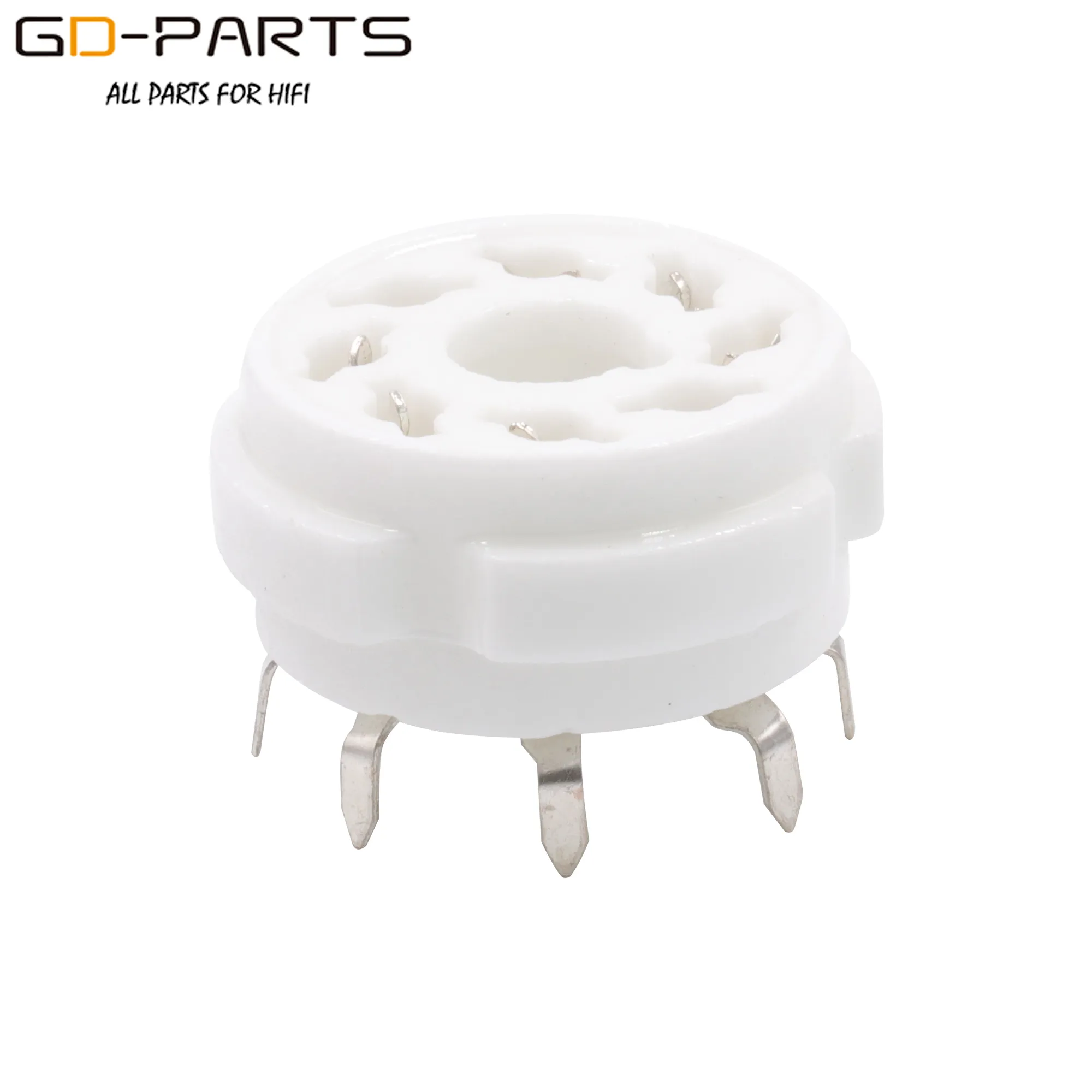 PCB Mount K8A 8 Pin Octal Ceramic Tube Sockets For 6P3P 6SN7 EL34 KT88 ...