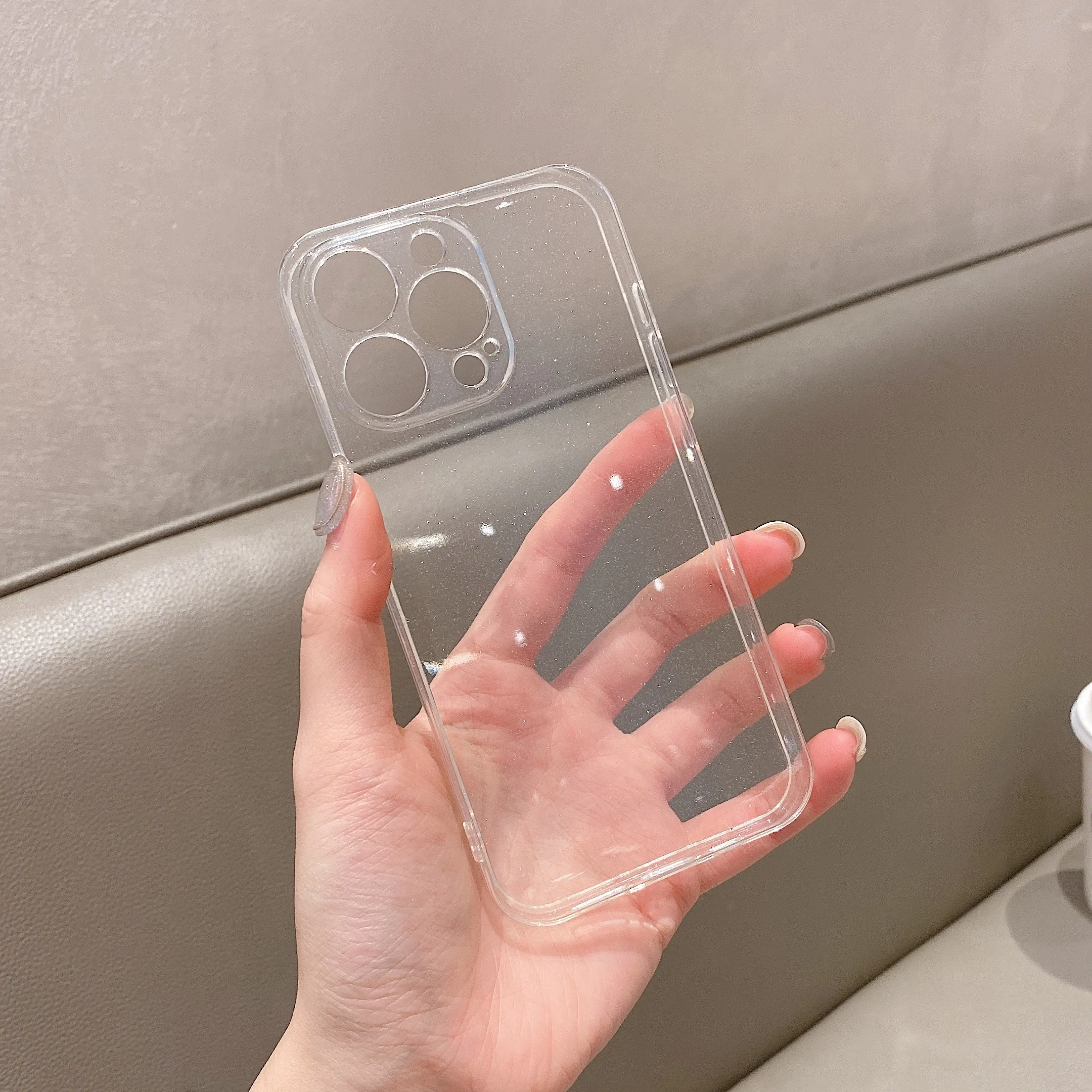 Glitter Phone Cases: Sparkling Clear Protective Cover For IPhone Bling ...