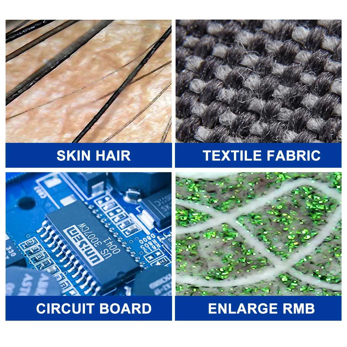 DHgate.com:Dual Lens Digital Microscope with 1600X Zoom, 8 LEDs, USB ...