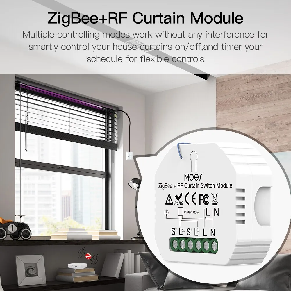 DHgate.com:Smart Home Automation WiFi Dimmer Switch Module for Curtains ...