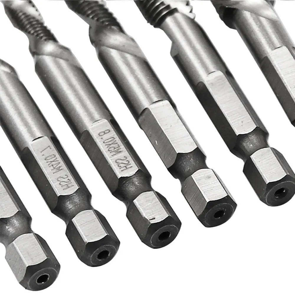 Countersink Drill Bits Set, Thread Tap Drill Bits: M3 M10 Metric High ...
