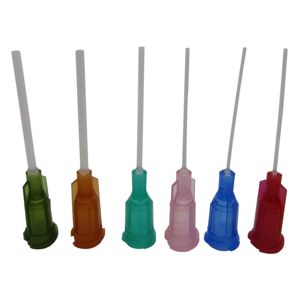 All Plastic 1.5 Inch Industrial Flat Tip Dispensing Needles in 5 Sizes ...