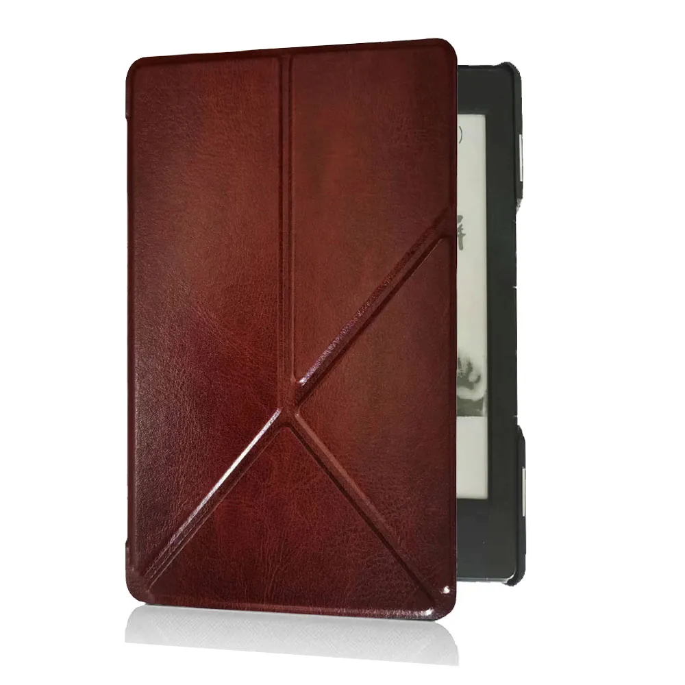 PU Leather Case for Kindle 4 and Kindle 5 with Magnetic Smart Fabric ...