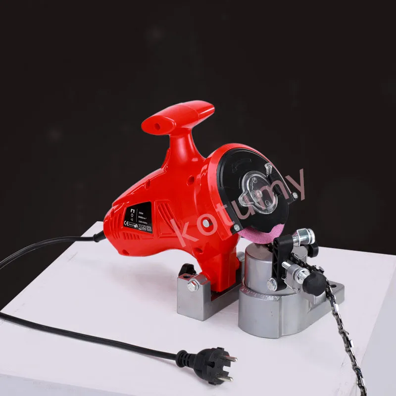 250W Electric Chain Saw Sharpener, 100mm Chain Grinder Machine, 220V ...
