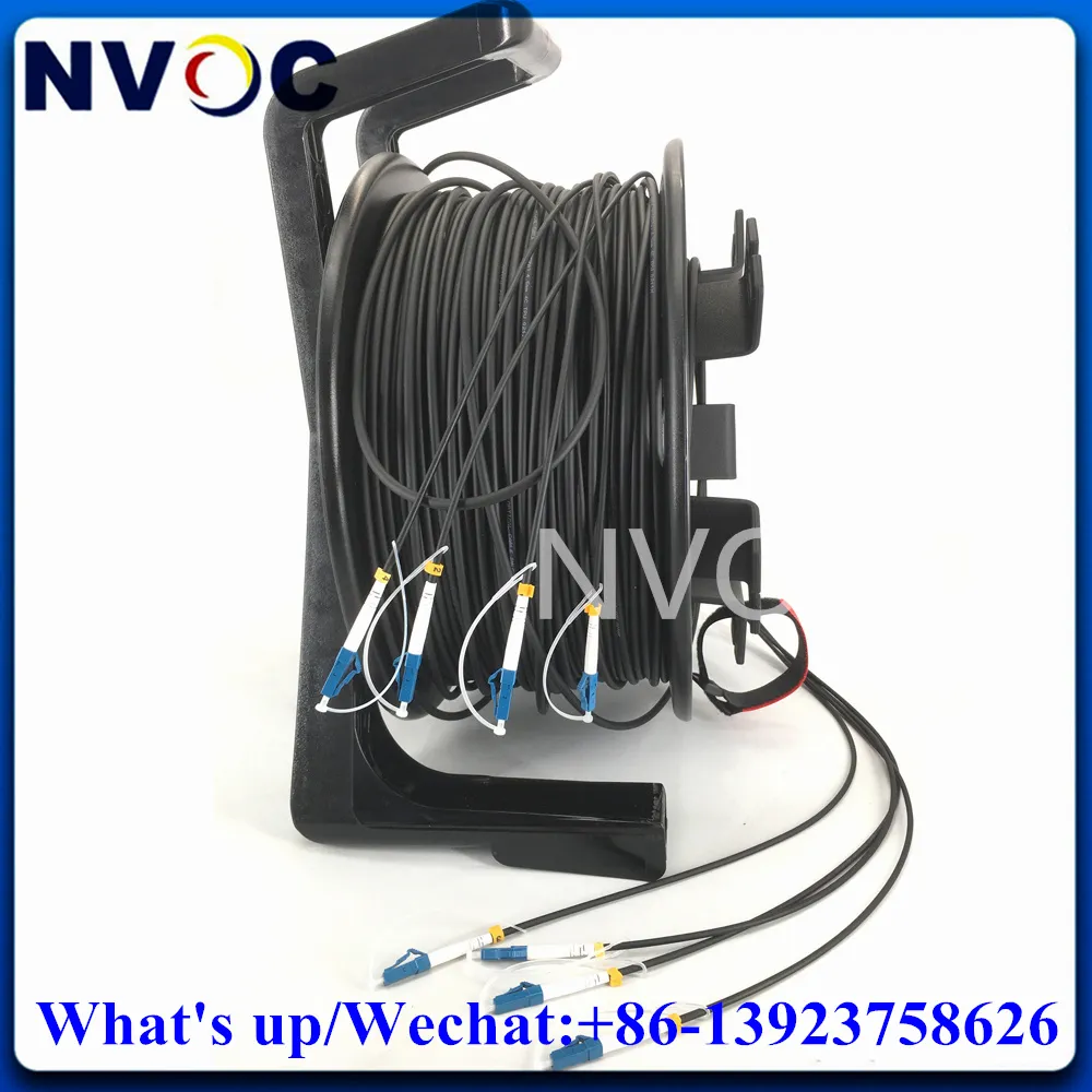 DHgate.com:Armored FTTH Fiber Optic Patch Cord Connector Cable, 4C ...