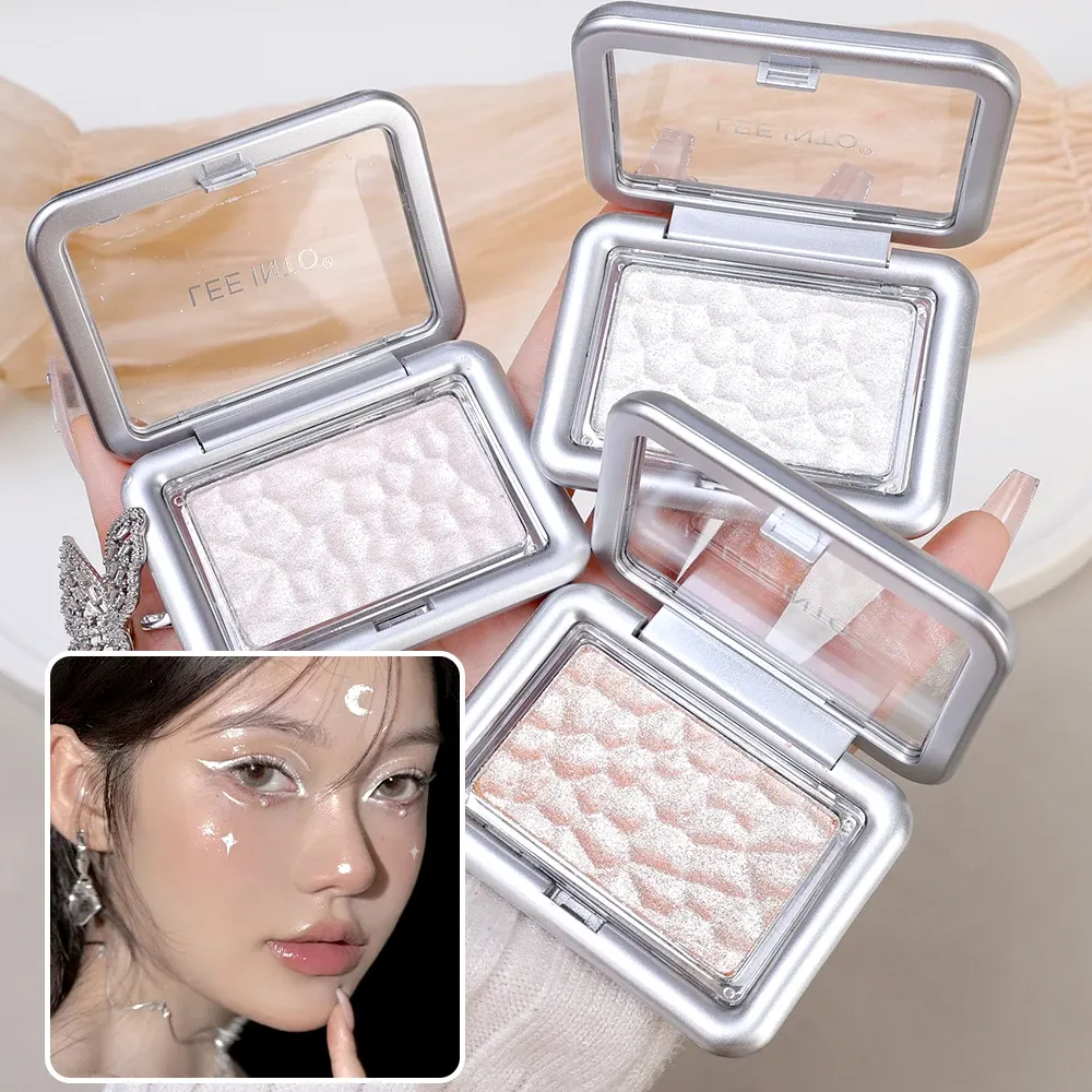 Shimmering Pearlescent Highlighter Palette - Long-Lasting Brightening ...