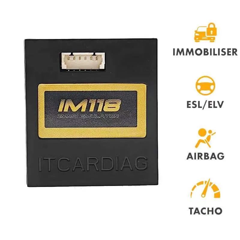 ITCARDIAG IM118 IMMO Emulator K Line/CANBUS Car... From Ddmyapr, $50.38 ...