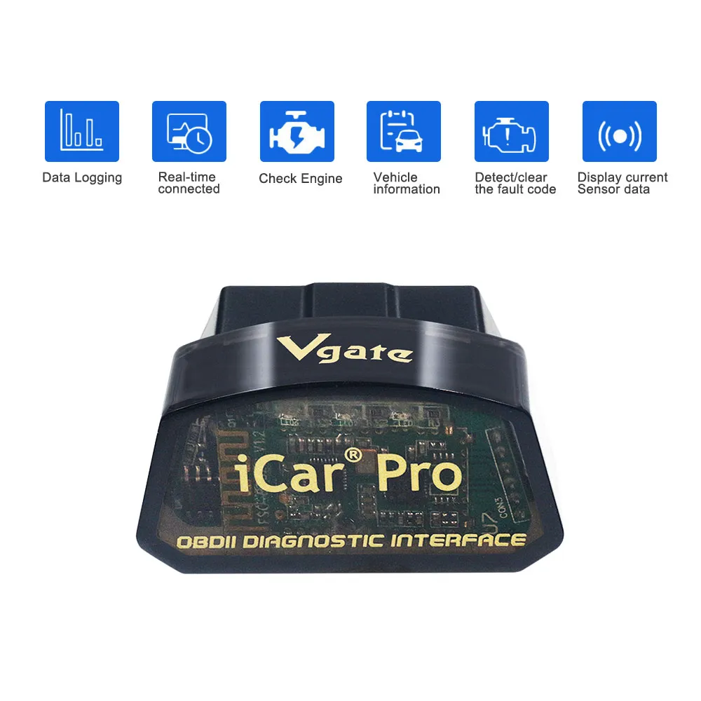 OBD2 BMW Scanner: Vgate ICar Pro ELM327 WIFI OBD2 Scanner Bluetooth 4.0 ...