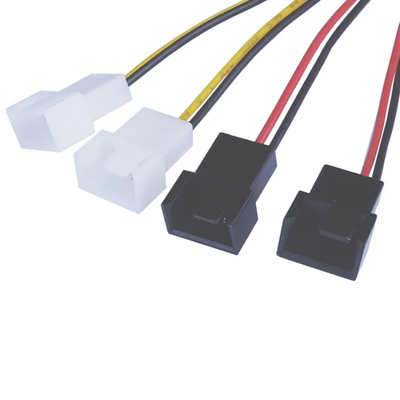 Molex To 3 Pin Fan Adapter 4 Pin Molex To 3 Pin Fan Power Cable ...