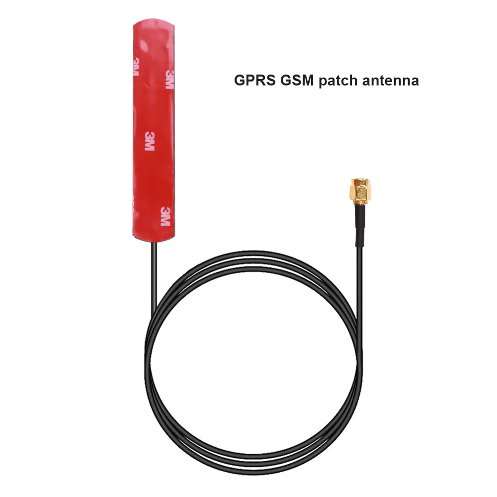 GSM Aerial transimpedance amplifier Antenna with SMA Male Connector and 2.5M Length Cable - 2dBi ...