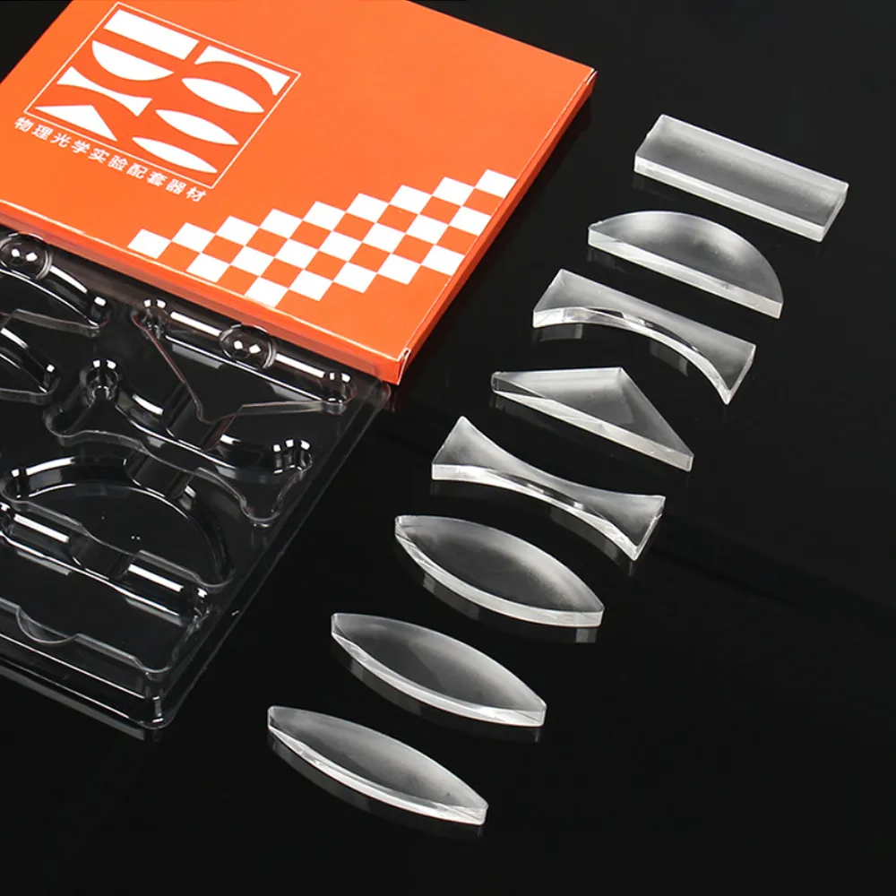 Wholesale Acrylic Optical Concave Convex Prism Lens Set For Primary ...