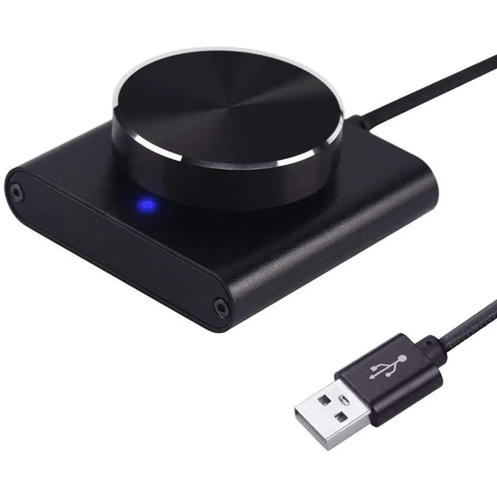 2024 USB Volume Control Knob - External PC Speaker Audio Controller ...