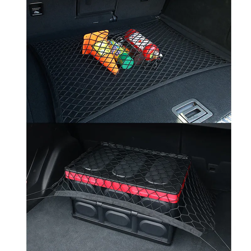 Audi A4 B9 Wheels Trunk Cargo Mesh Net: 100x70cm Luggage Organizer for ...