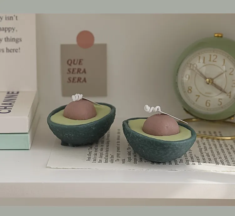 Avocado Scented Candle Plant-Based Aromatherapy Fruit Candle for ...