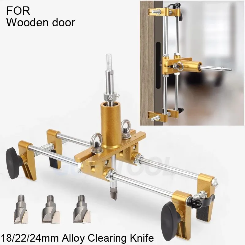DHgate.com:2024Wooden Door Lock Mortiser Jig Slotting Machine Lock ...