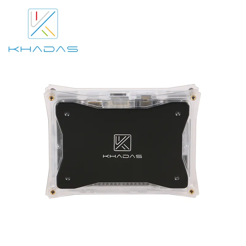 Khadas DIY Protective Case with Cooling Fan and Heatsink for VIM1, VIM2, VIM3, VIM4, 3705 ...