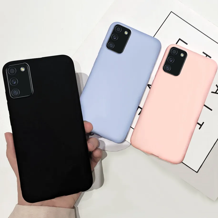 Liquid Silicone Slim Phone Case for Samsung Galaxy A02S SM-A025F/DS ...