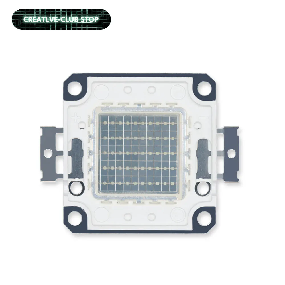 Chip COB LED 50W DC30 32V Module: Blue & Green Diodes, Copper Substrate ...