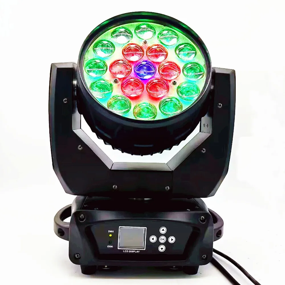 DHgate.com:19x15W RGBW Beam Wash Zoom LED Moving Head Light for ...