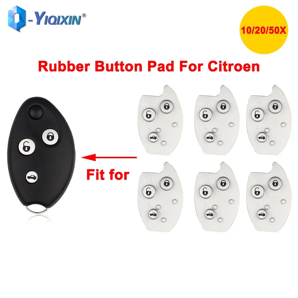 DHgate.com:High-Quality 3-Button Rubber Key Shell Case for Citroen Car ...