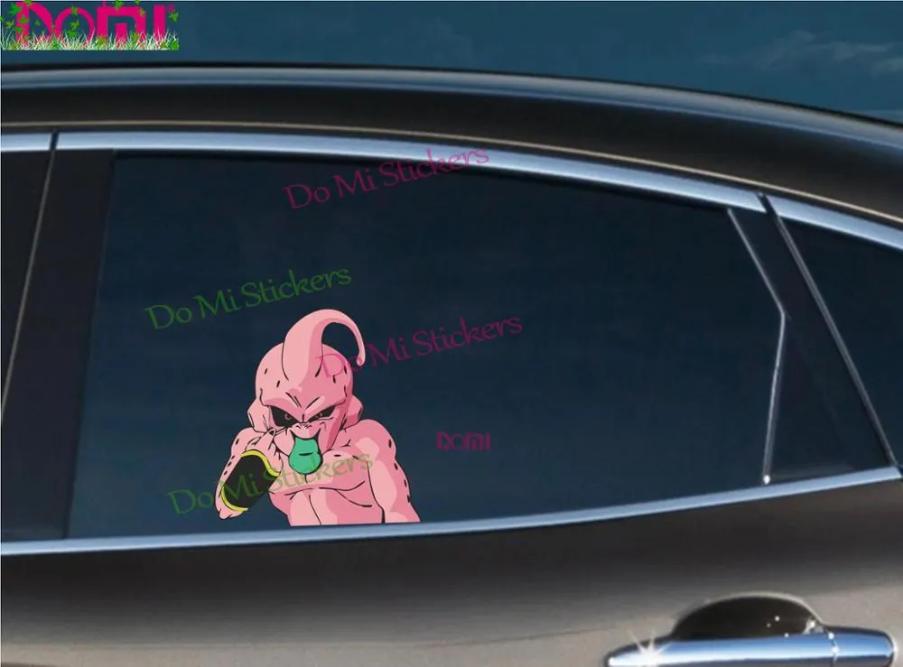 3D Majin Buu Car Sticker Funny Anime Decal For... From Ddmyday, $18.75 ...