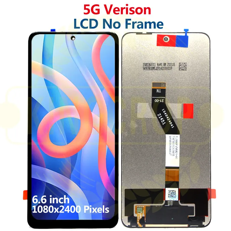 For Xiaomi Redmi Note 11 4G LCD 21121119SC Display Touch Screen Panel ...