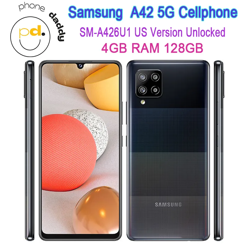 Unlocked 5G Cell Phones, 6.6 Super AMOLED Display Device With 4GB RAM ...