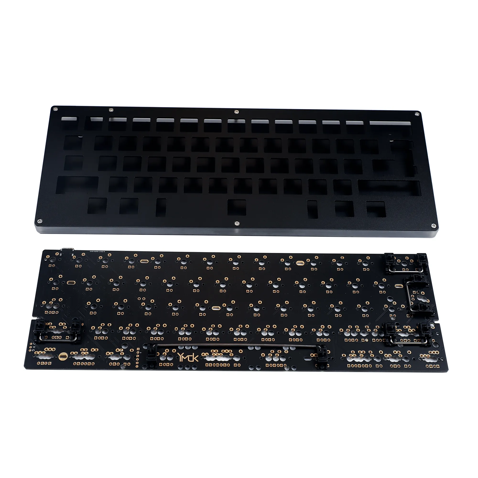 DHgate.com:HHKB Layout QMK VIA Programmable RGB Underglow Aluminum CNC ...