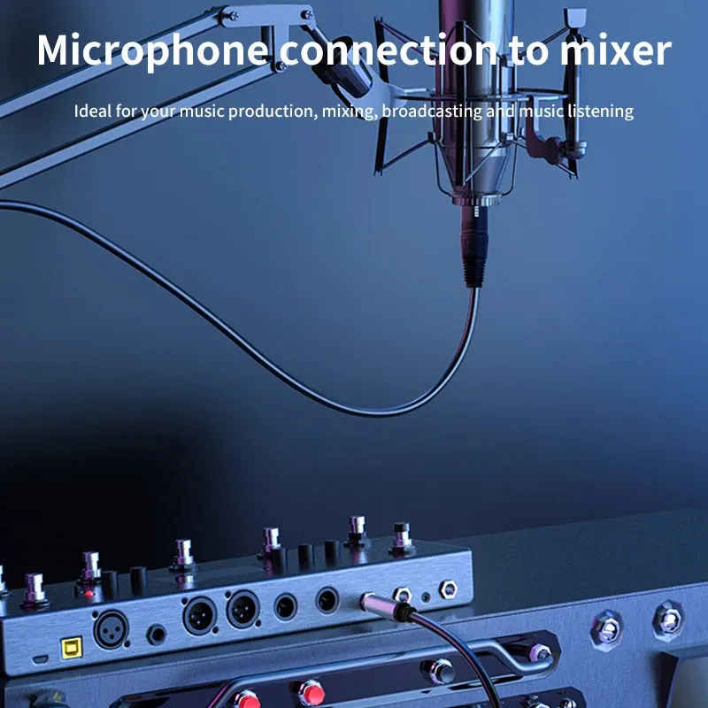 DHgate.com:HiFi 6.35mm Male AUX to XLR Female Microphone Cable ...